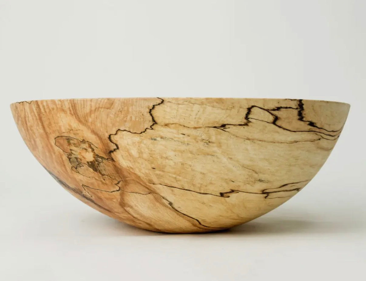 Spalted Maple Salad Bowl