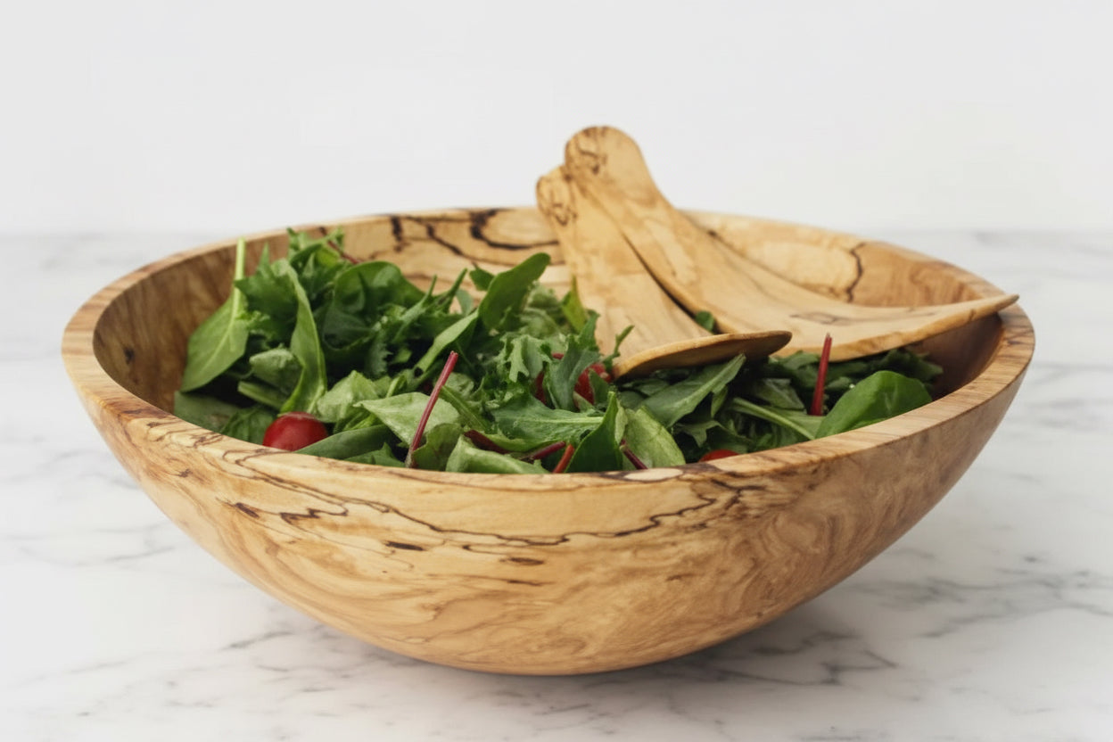Spalted Maple Salad Bowl
