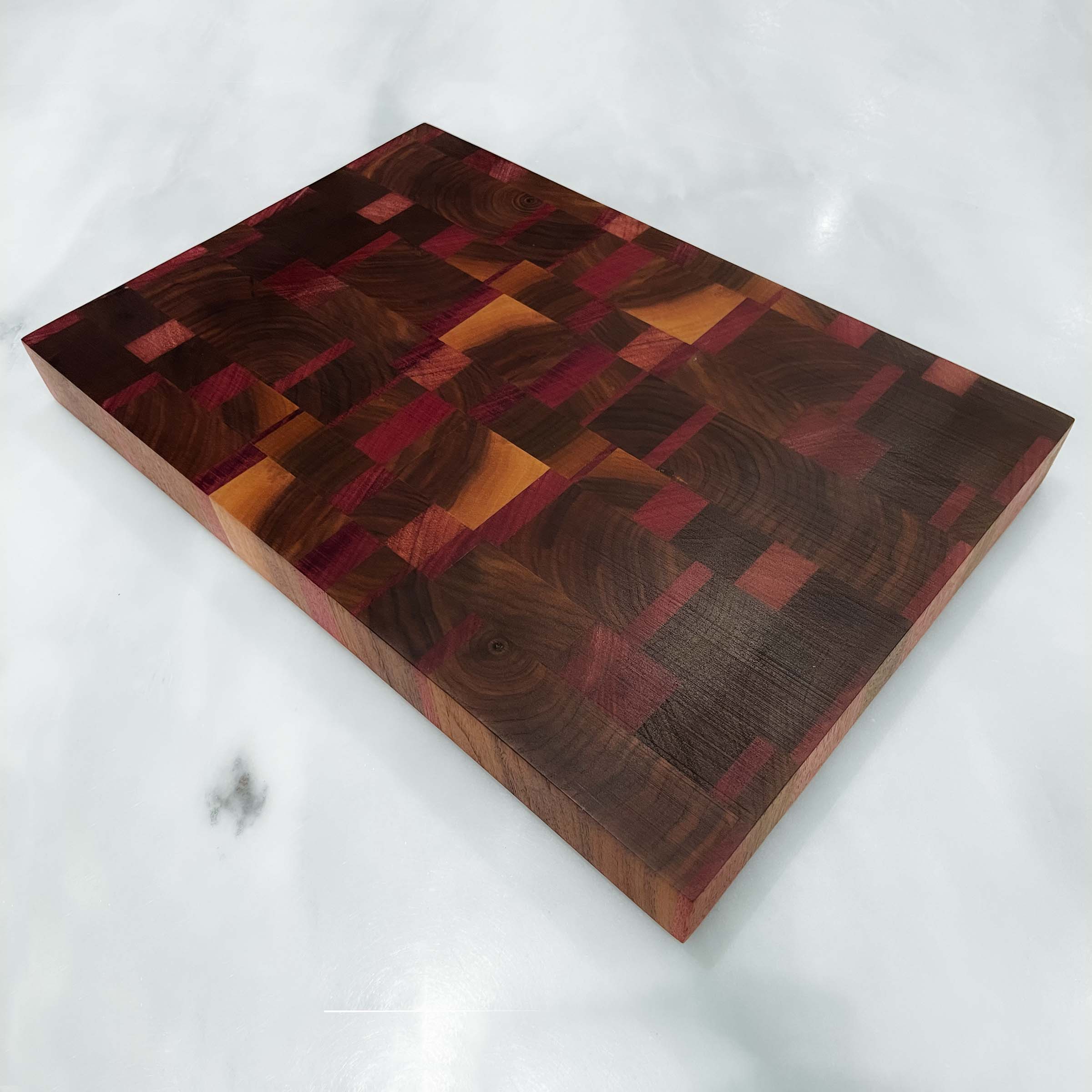 Purple Heart Walnut Cutting Board. Purple Heart, Black Walnut, Maple,