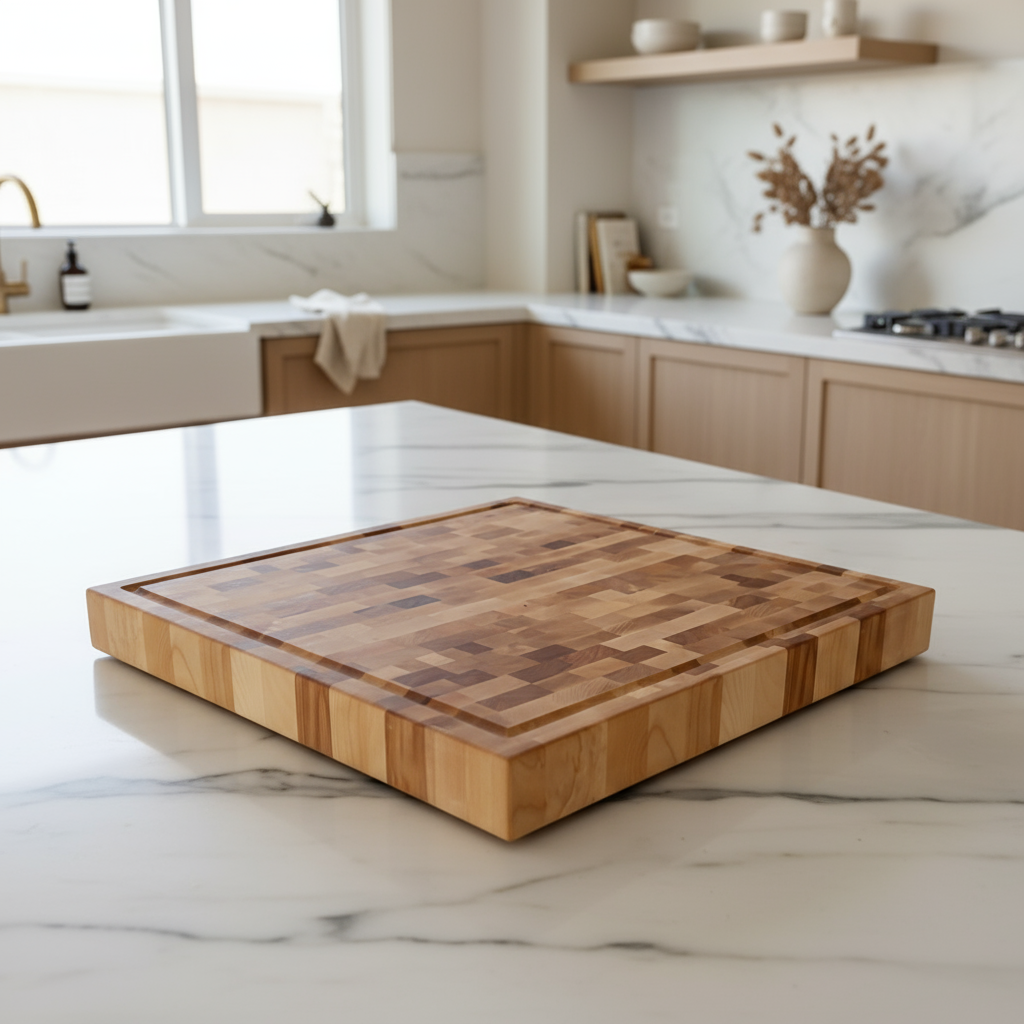 Maple End Grain Cutting Board "The Bryce"