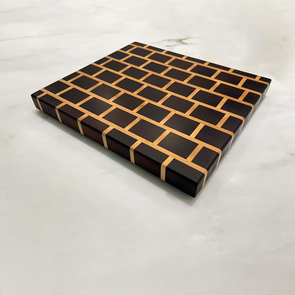 Toasted Maple + Sugar Maple Brick Cutting Board "The Ossington"